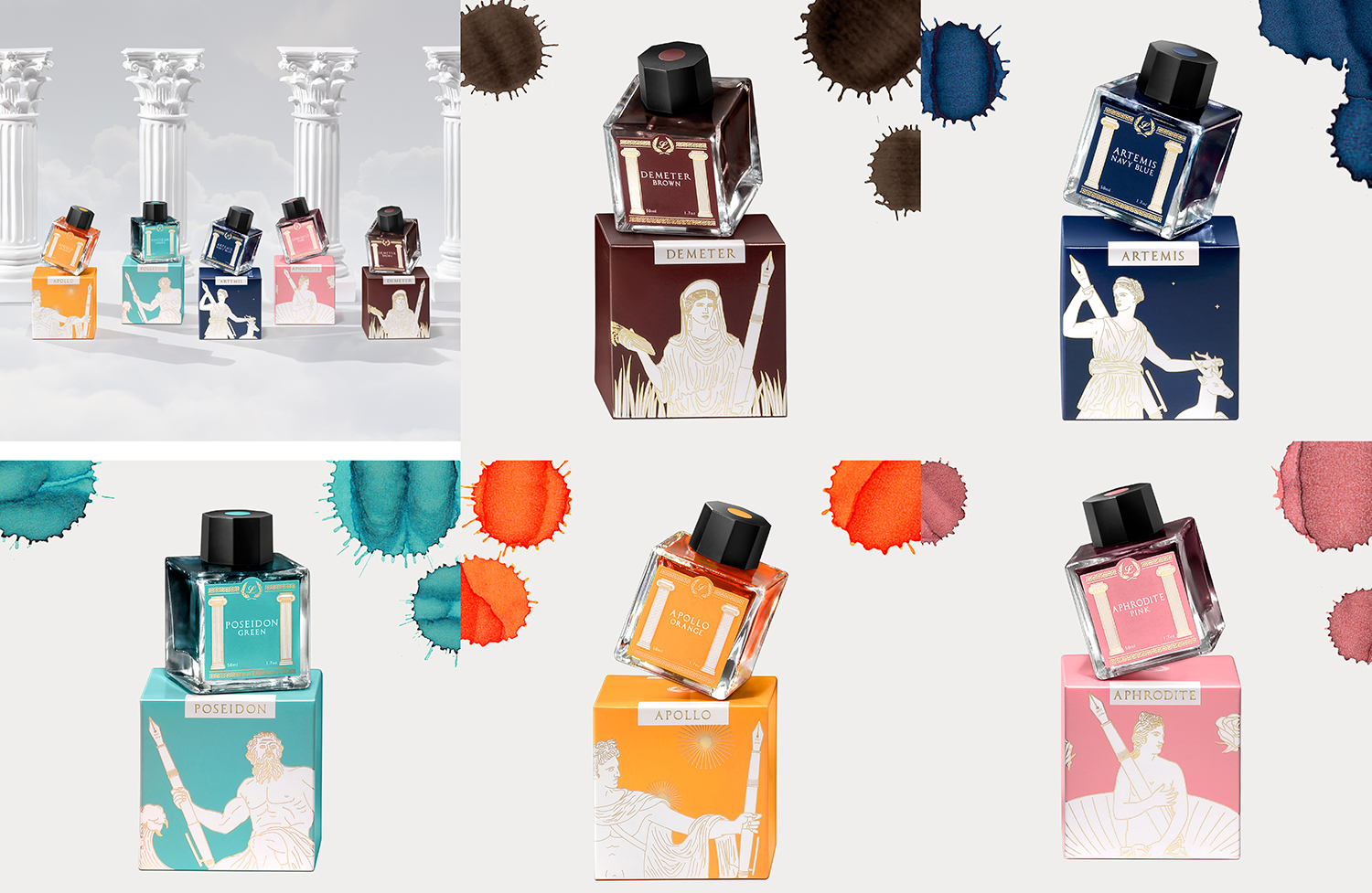 Laban Greek Mythology Ink 50 ml. - Casa della Stilografica - Online pen ...